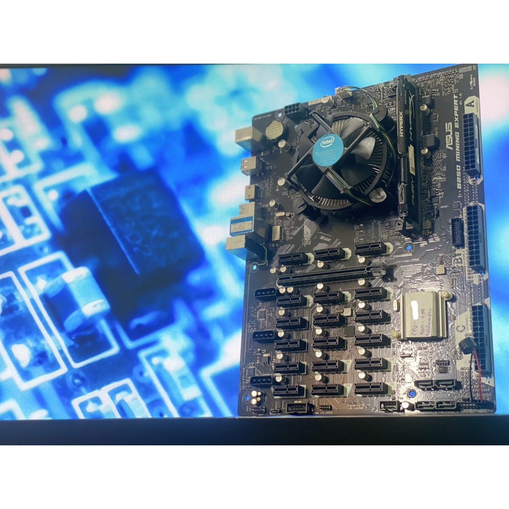ASUS B250 Mining Expert + CPU + RAM | Shopee Thailand