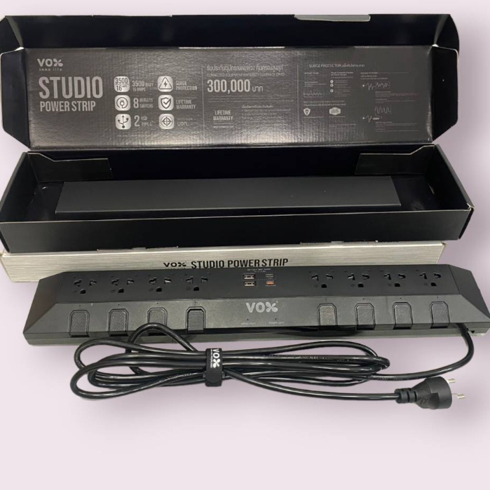 ปลั๊กไฟ VOX STUDIO POWERSTRIP | Shopee Thailand