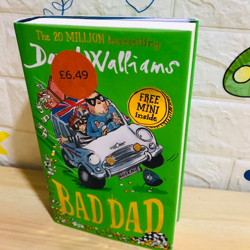 David Walliams BAD DAD ปกแข็งมือสอง -AC2 | Shopee Thailand