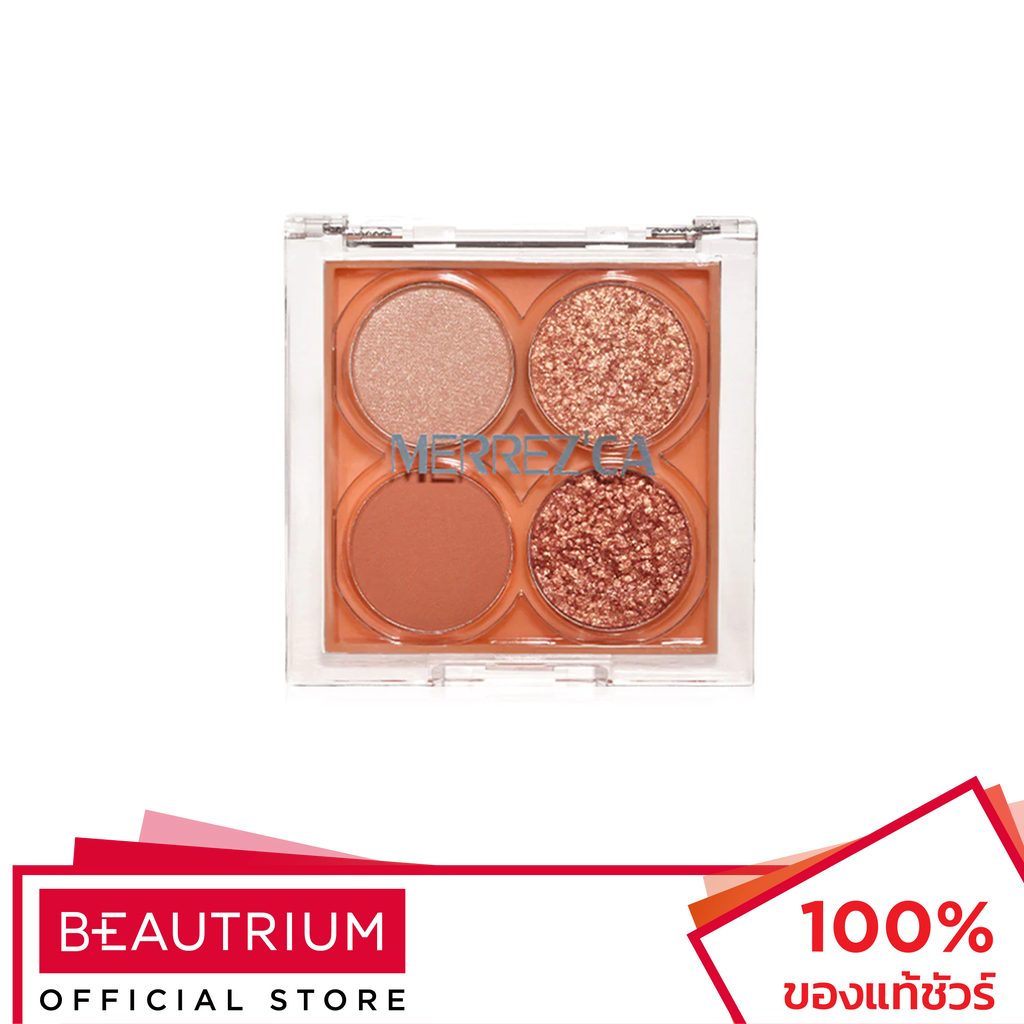 MERREZCA Pro Eyeshadow Palette พาเลทแต่งหน้า 0.7g | Shopee Thailand