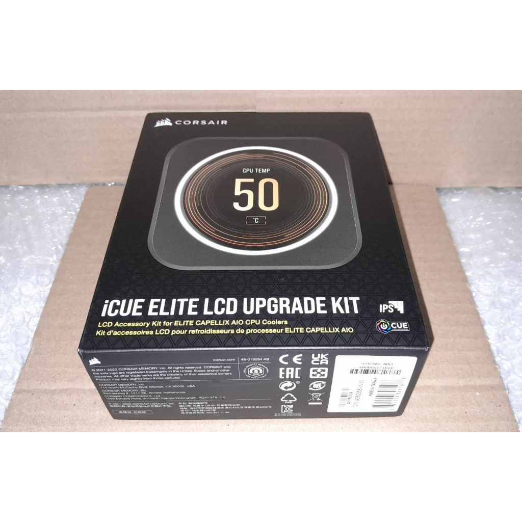 CORSAIR iCUE ELITE CPU Cooler LCD Display Upgrade Kit - Black ของใหม่ ...