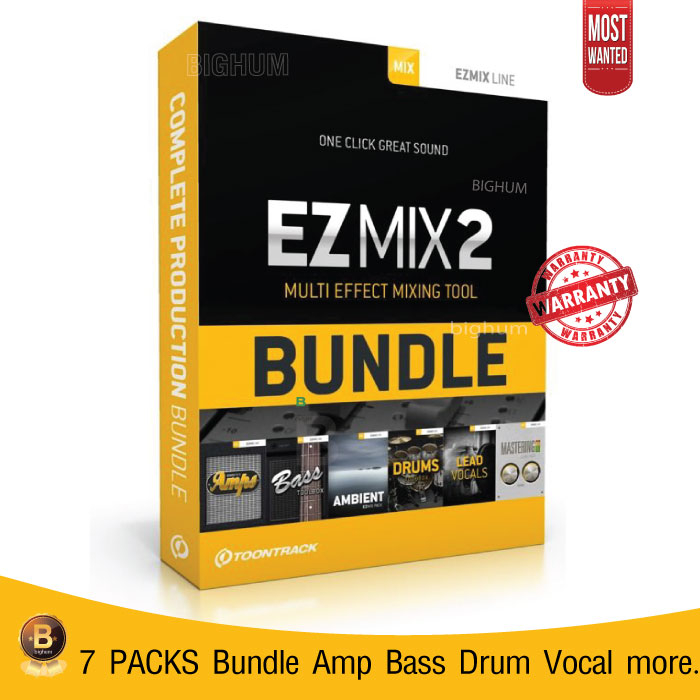 EZmix 2.2.3 Complete Production Bundle 2023 | Software Plugins | windows / Mac | Shopee Thailand