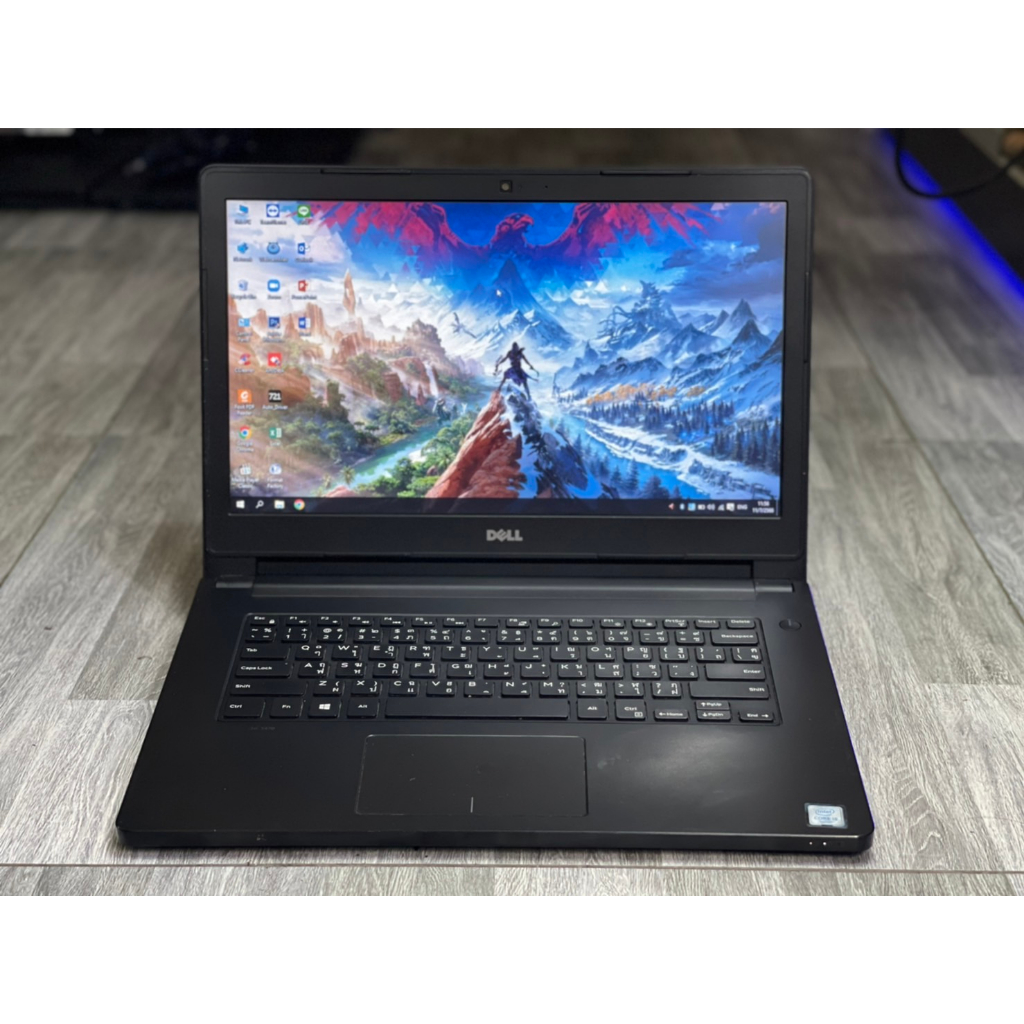 โน๊ตบุ๊คมือ 2 สเปกดี แบตเก็บไฟ อัพ SSD ลื่นๆ อัพแรม8 DELL Latitude 3470 ...