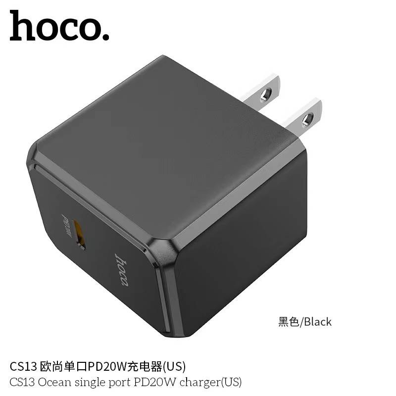 Hoco CS13 หัวชาร์จPD20Wกับชุดชาร์จTypeC to TypeC ใหม่ล่าสุด แท้100% ...