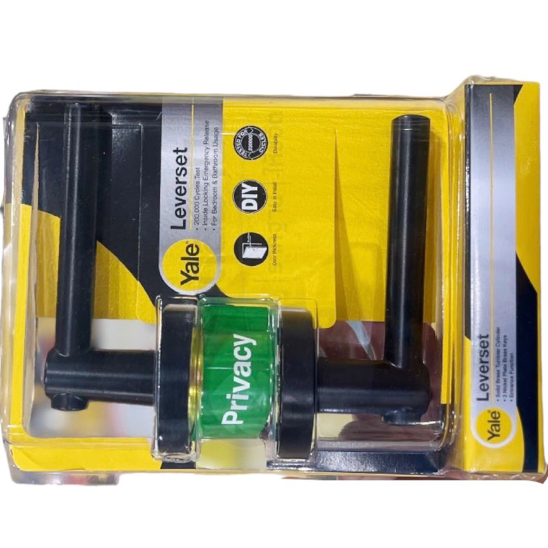 YALE กุญแจมือจับก้านโยกสแตนเลส รุ่นพรีเมี่ยม (สามารถใส่แทนลูกบิดได้ ...