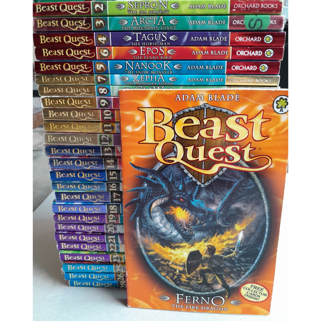 Beast Quest by Adam Blade # 1-28 หนังสือมือสอง ปกอ่อน | Shopee Thailand
