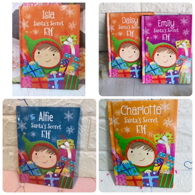 Santa ‘s Secret Elf รวมปก ปกแข็งเล่มเล็กมือสอง -bg2 | Shopee Thailand