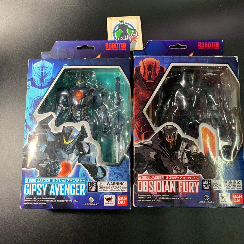 Pacific rim robot spirits มือ2ของครบ gipsy avenger obsidian fury ...