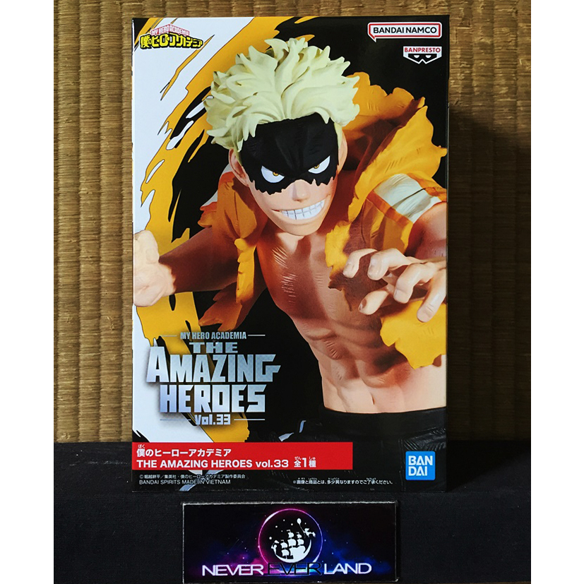 BANDAI BANPRESTO FIGURE: MY HERO ACADEMIA / มายฮีโร่ อคาเดเมีย - THE AMAZING HEROES VOL.33 ...