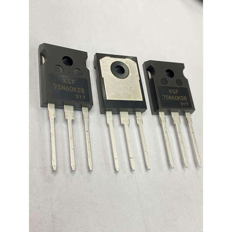 IGBT 75A 600V (แพ็ค1ชิ้น) KGF75N60 Field Stop Trench IGBT 600V/100A ...