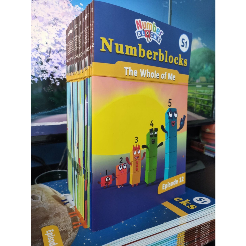 (ปากกาลูกอ๊อดอ่านได้ ปากกาขายแยก) Numberblocks S1-S2 และ S3 number ...