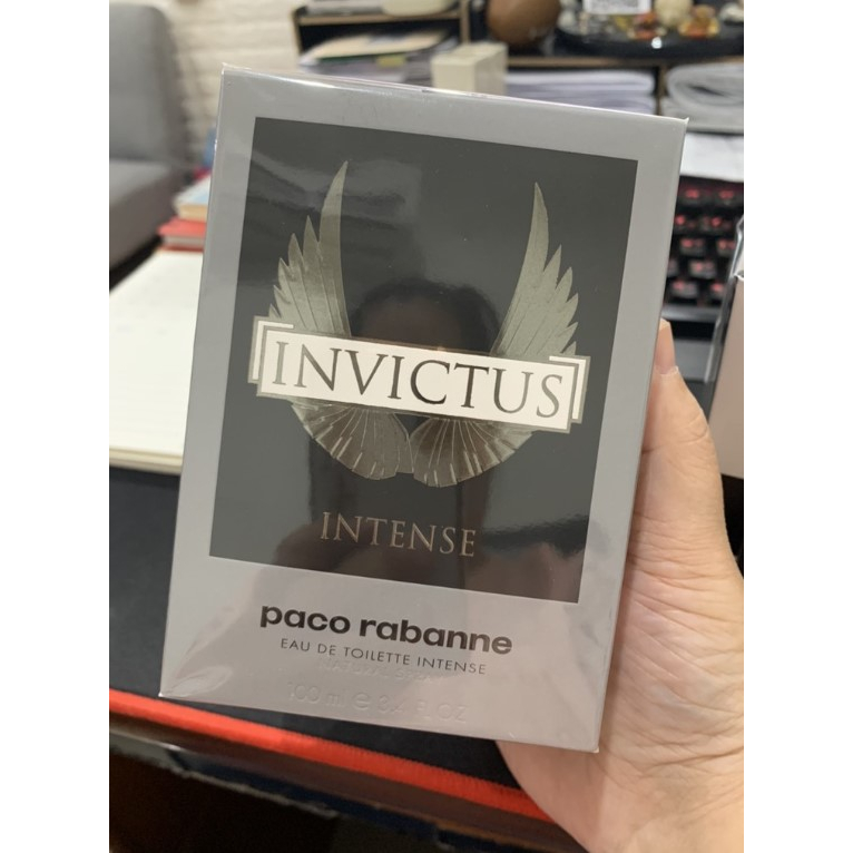 ของแท้!!! Paco Rabanne Invictus Intense EDT for men 100ml Tester box ...