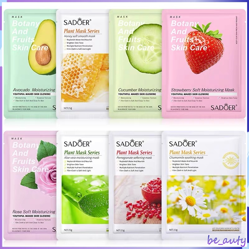 🔥SADOER มาส์กสูตรใหม่🔥มาร์คหน้า มาส์กหน้า ให้ความชุ่มชื้น มาคหน้า กระชับรูขุมขน มาส์กหน้า สูตร ...