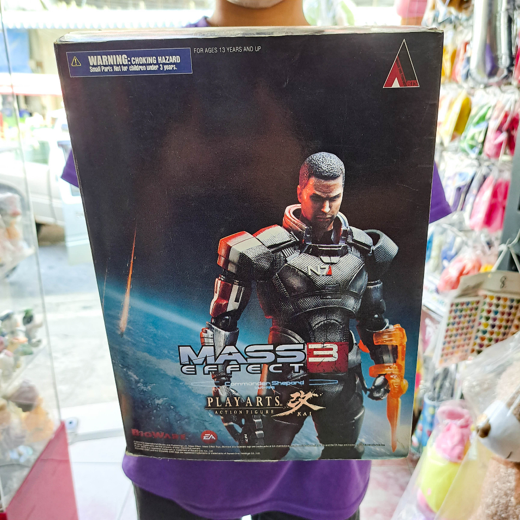 โมเดลฟิกเกอร์ mass effect 3 Ashley Williams และ Commander Shepard งาน ...