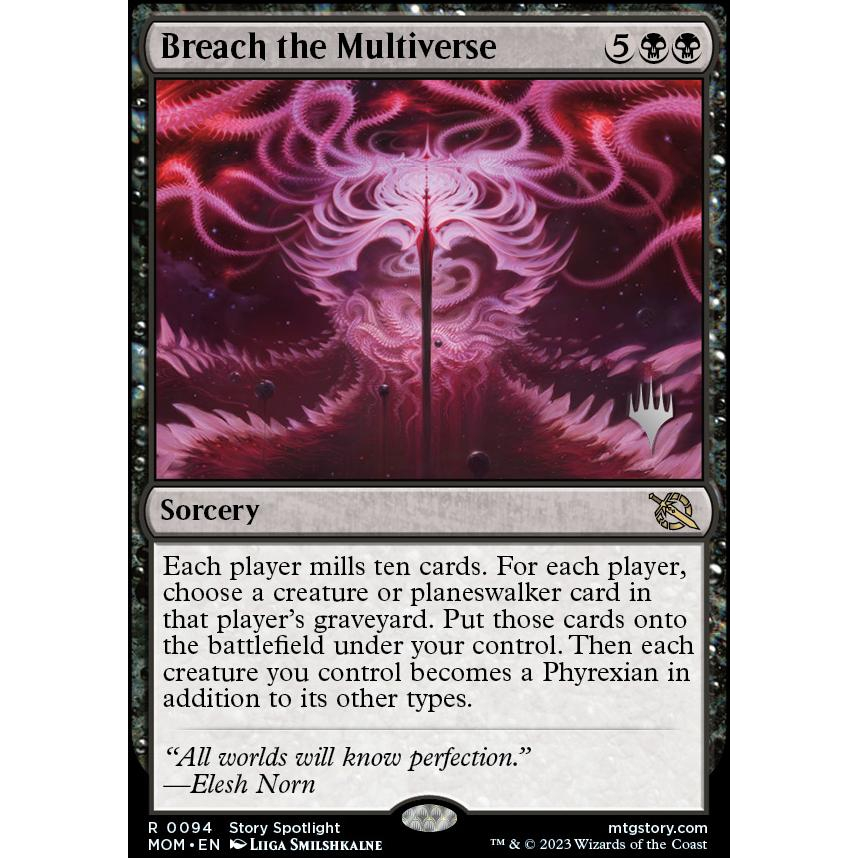 [MTG][Single][MOM] Breach the Multiverse ระดับ Rare [ภาษาอังกฤษ ...