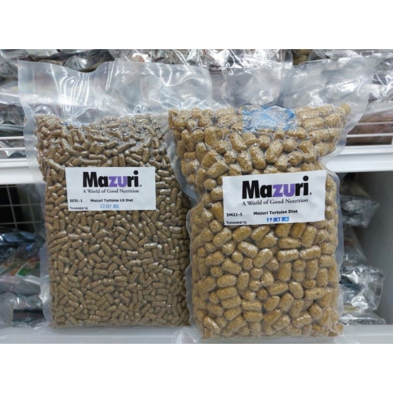 Mazuri 1kg.อาหารเต่ามาซูริ อาหารเม็ดสำเร็จรูป อาหารสำหรับเต่าบก ทุกสาย ...