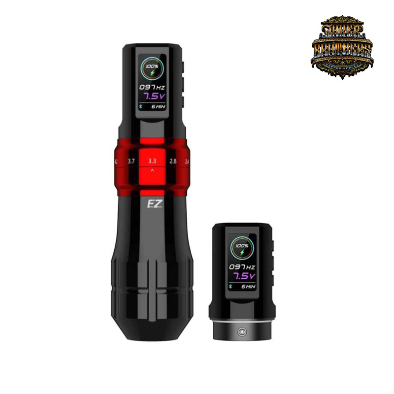 เครื่องสักไร้สาย EZ P3 Pro Wireless Battery Tattoo Pen Machine (Gloss ...