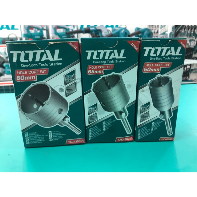 Total โฮลซอเจาะคอนกรีต เจาะปูน 50 65 80 100 110 120 มม. TAC430501 ...