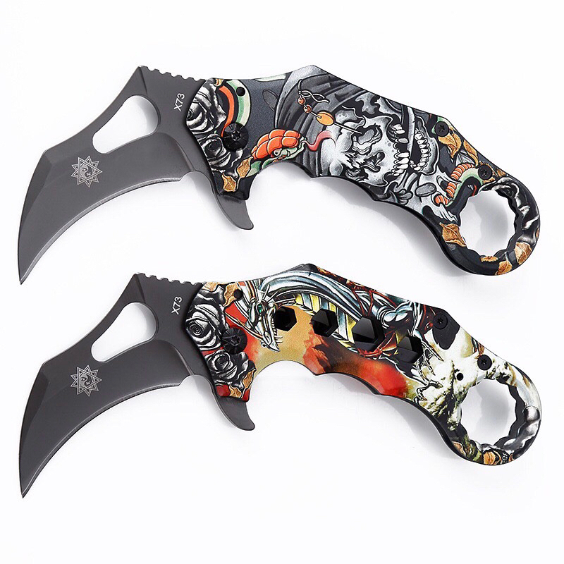 Karambit Folding Knife Derespina no.X73 | Shopee Thailand