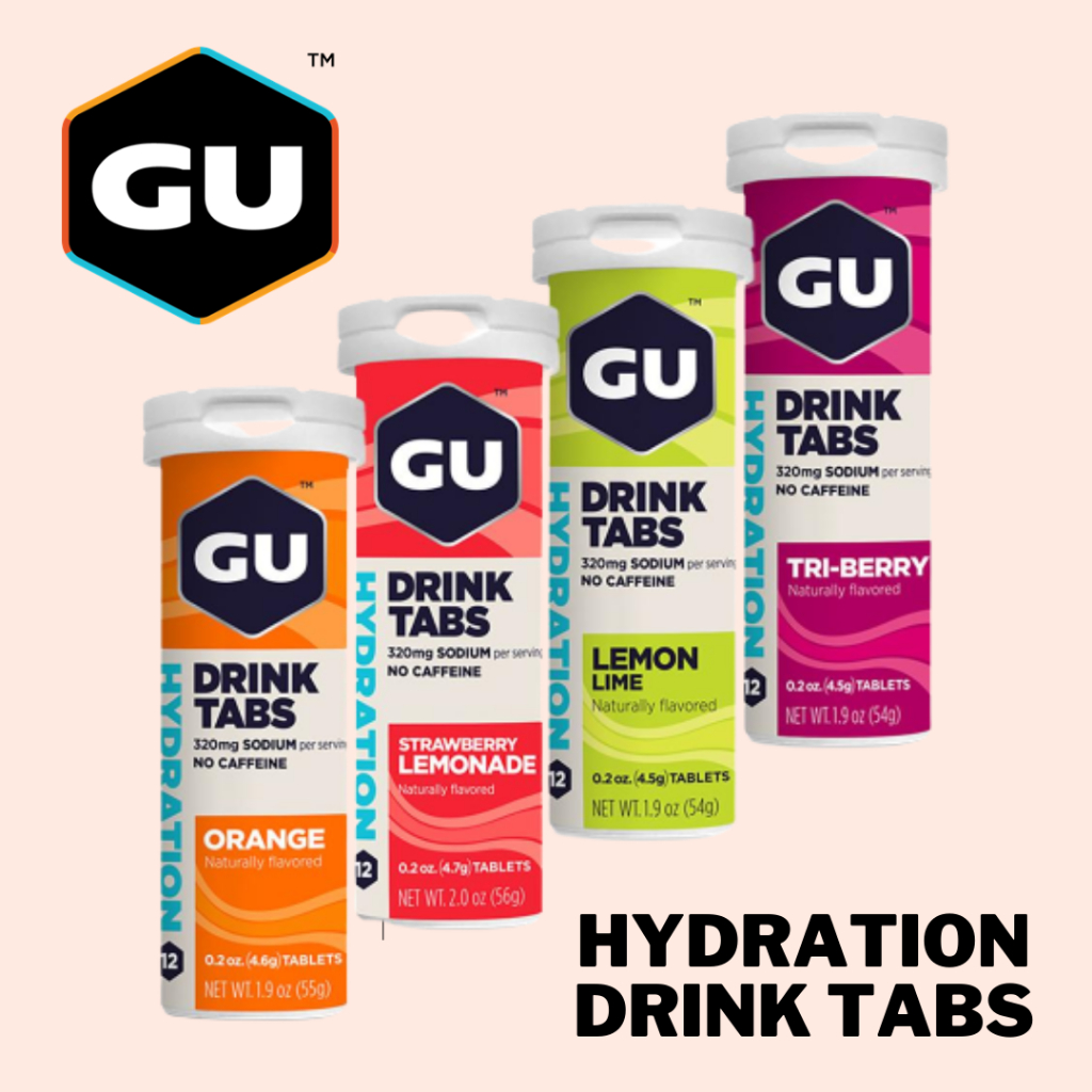 GU Hydration Drink Tabs เม็ดฟู่ ชดเชยเกลือแร่ สำหรับออกกำลังกาย best By ...