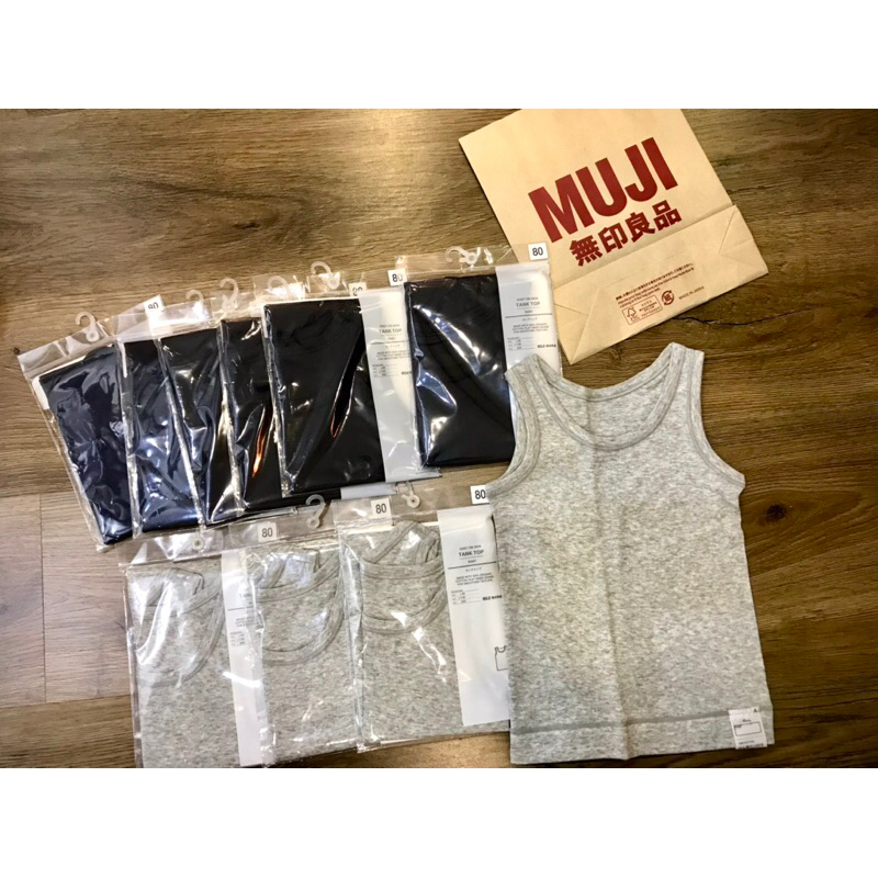 เสื้อกล้ามเด็กMuji ไซต์80 | Shopee Thailand