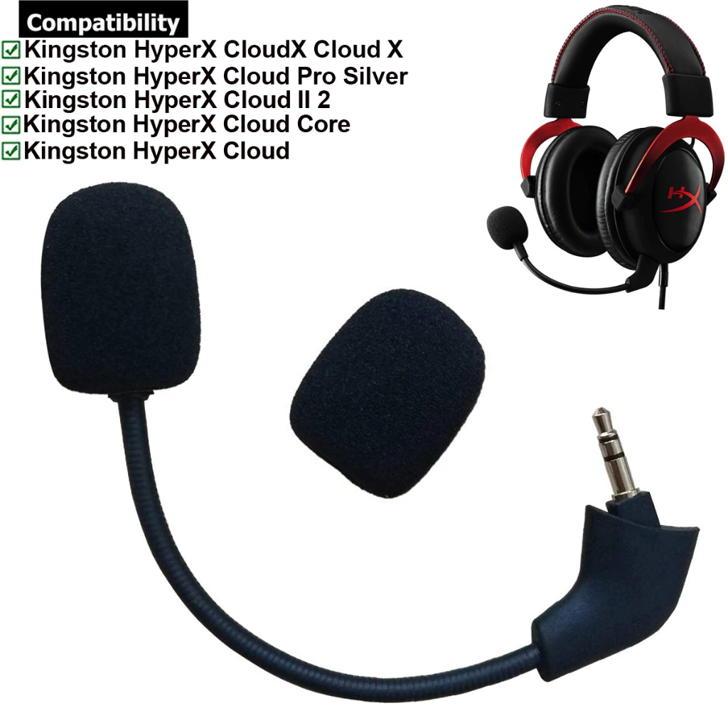 ไมค์ หูฟัง Hyperx Cloud 2 ฟองน้ำหูฟัง | Shopee Thailand