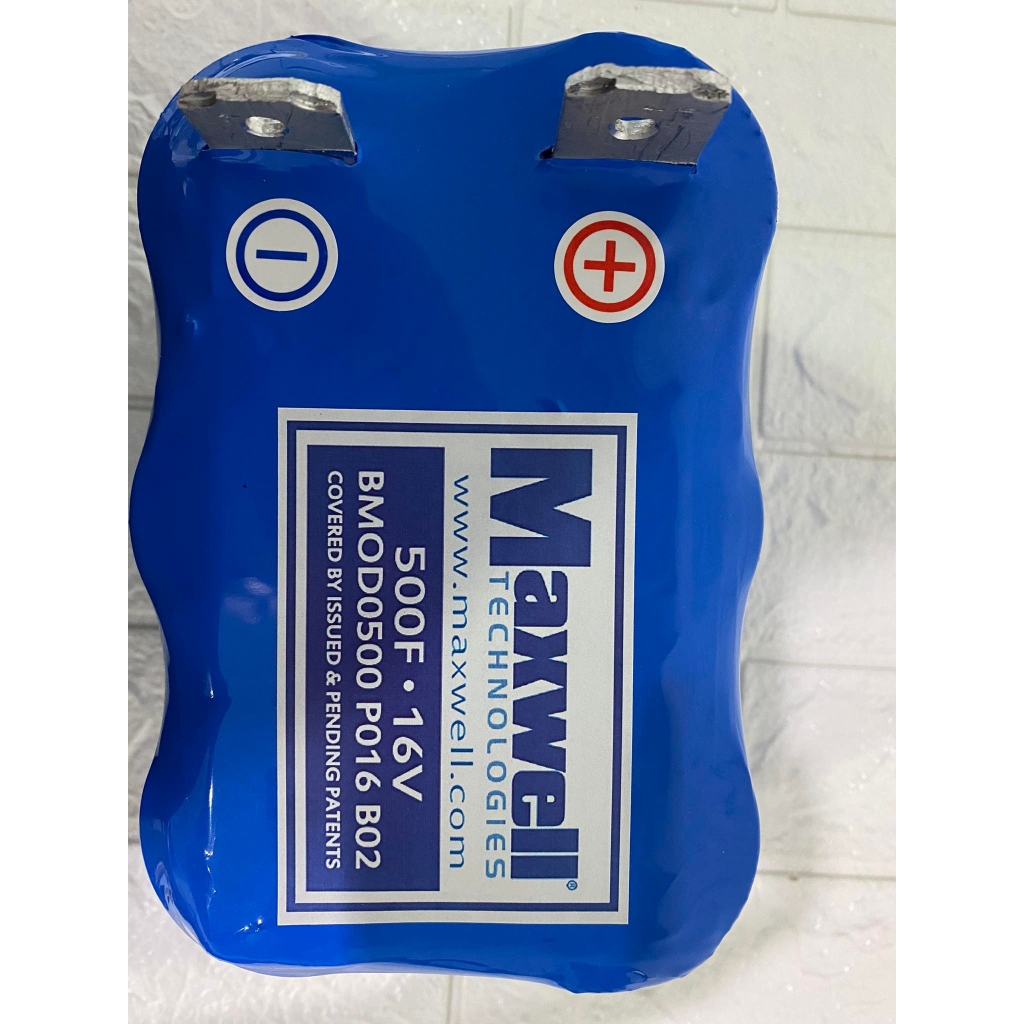 ชุด คาปาแม็กเวล MaxWell 500F 16V ของแท้100% งานหุ้มสีน้ำเงิน 3X2 ...