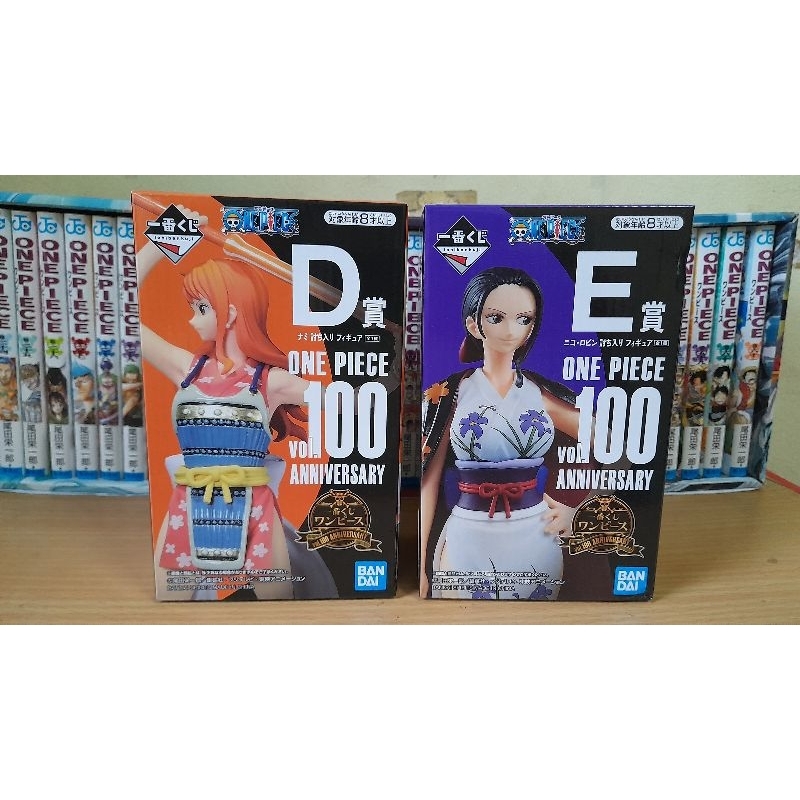 Ichiban Kuji One Piece Vol.100 Anniversary Nami, Nico Robin | Shopee ...