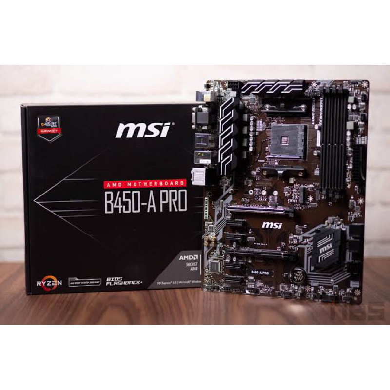 B450-A PRO MAX ใส่ VGA ได้ 6 ใบ พร้อม cpu 3000g ประกันเพิ่งหมด สภาพใหม่ ...