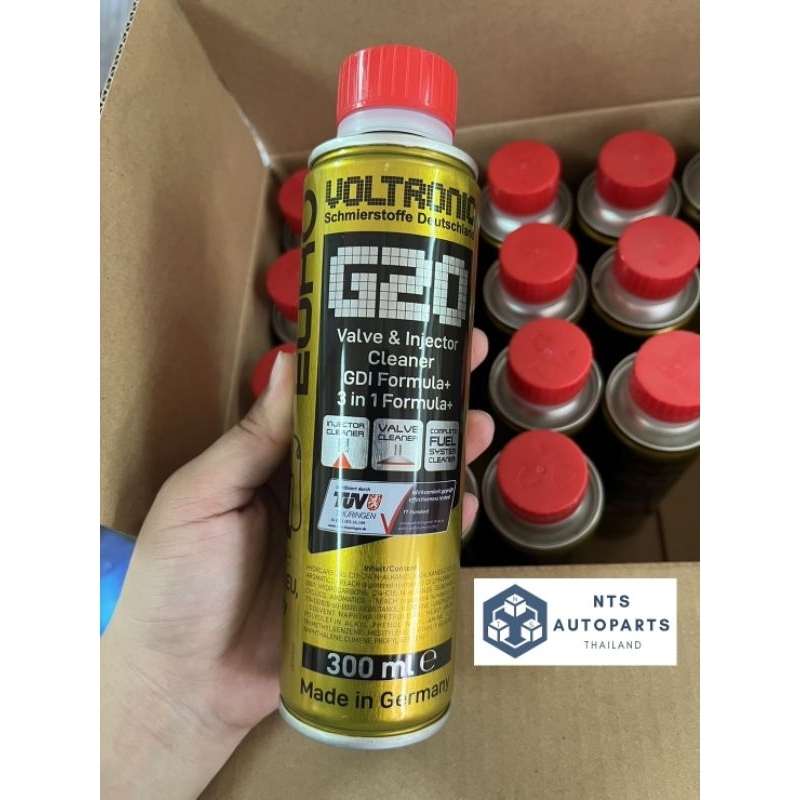 VOLTRONIC G20สารทำความสะอาดหัวฉีดและวาล์ว ทำความสะอาดระบบเชื้อเพลิง สำหรับเครื่องยนต์เบนซิล ขนาด ...
