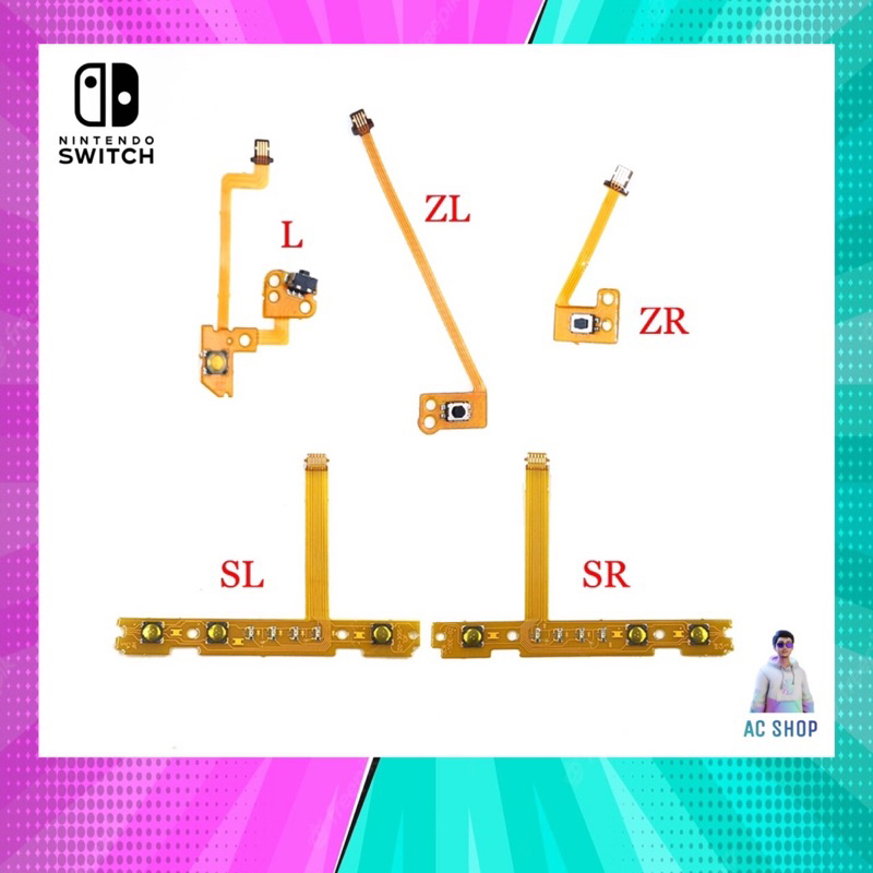 อะไหล่ Nintendo switch แผงวงจร L/ZL/ZR/SL/SR จัดส่งภายใน 24 hr | Shopee ...