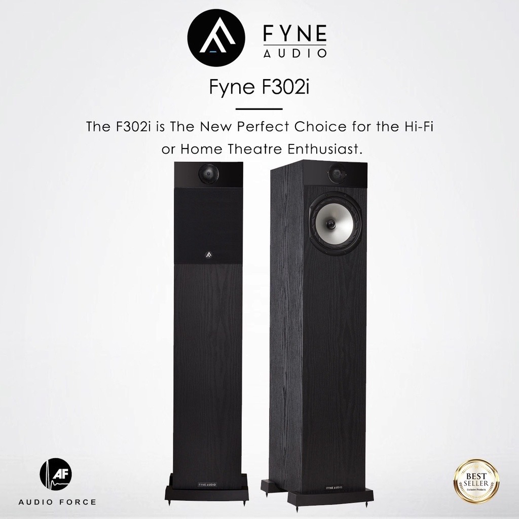 Fyne Audio F302i "ดีกว่ารุ่นเก่า เป็นเท่าตัว" : The New Perfect Choice ...