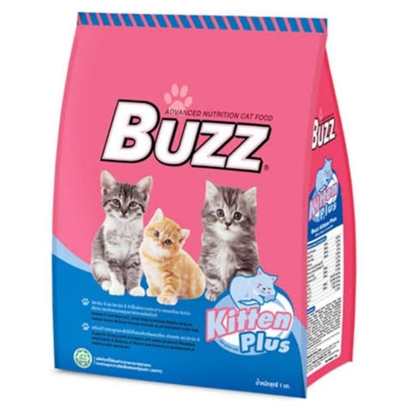BUZZ สูตร Kitten+ สำหรับลูกแมวทุกสายพันธุ์ 1 kg | Shopee Thailand