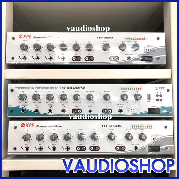 NPE TR-250 / NPE TR-250L / NPE TM-250MP3 แอมป์ เครื่องขยายเสียง เอ็น ...