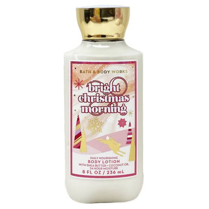 Bath and Body Works Bright Christmas Morning Lotion 236ml. ของแท้ | Shopee Thailand