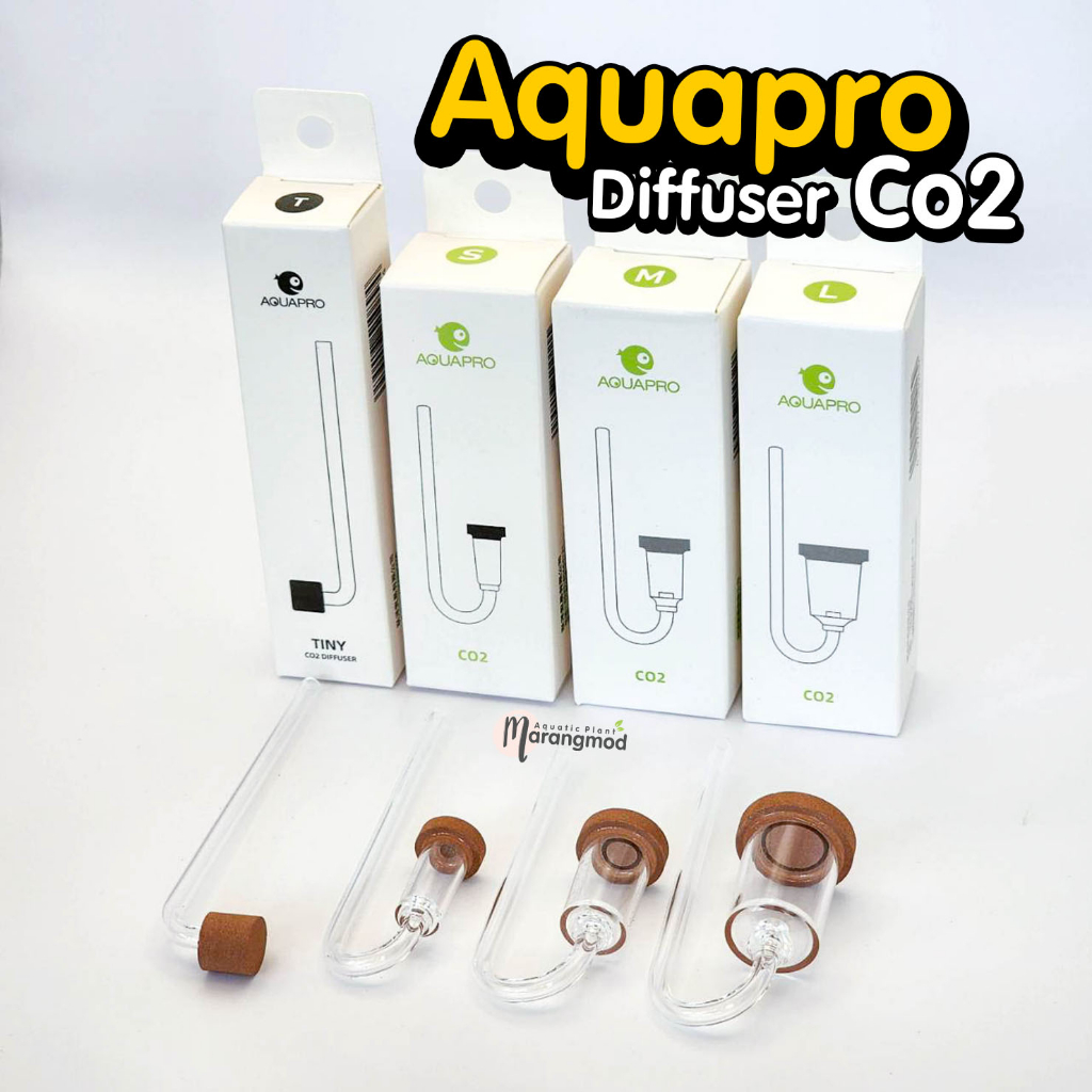 Diffuser Co2 แบรนด์ Aquapro หัวดิฟคาร์บอน ฟองละเอียด | Shopee Thailand