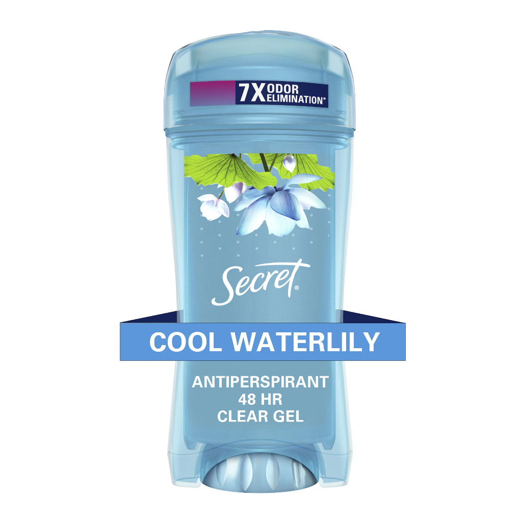 Secret Clear Gel/Solid Deodorant . ระงับกลิ่นกาย นำเข้า USA | Shopee ...