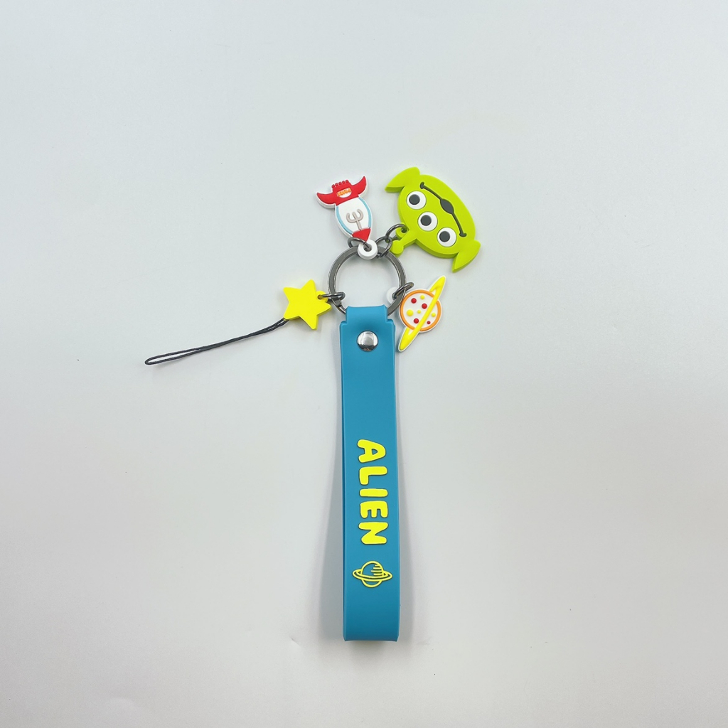 Phone Charm Starp พวงกุญแจ สายห้อยโทรศัพท์ ห้อยกระเป๋า ลาย Aliens Toy ...
