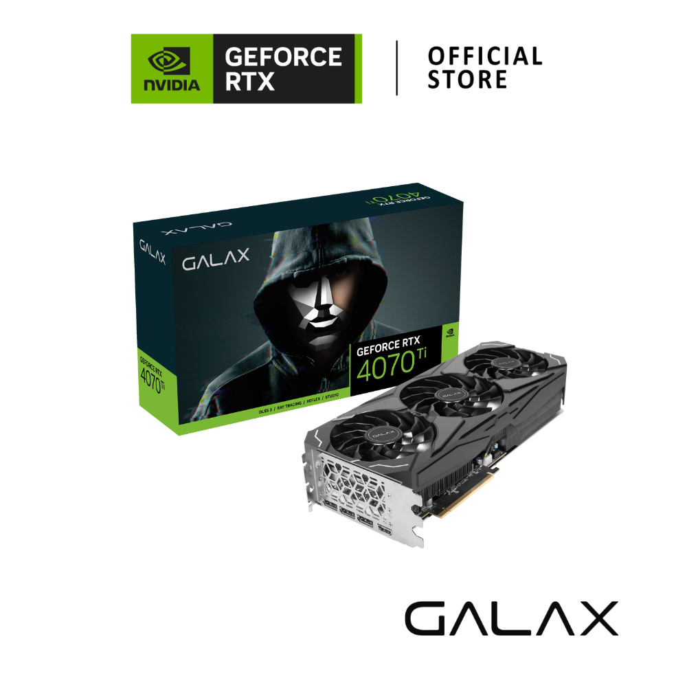 GALAX NVIDIA® GeForce RTX™ 4070 Ti ST 1-Click OC 12GB การ์ดจอ | Shopee ...