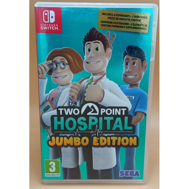 เกม Nintendo Switch : Two Point Hospital jumbo edition สภาพดี #Nintendo ...