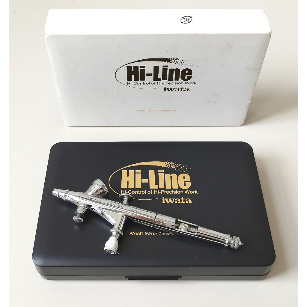 แอร์บรัช Iwata Hi-Line HP-BH Gravity Feed Dual Action Airbrush เพ้นท์เล็บ งานฝีมือ ศิลปะ ...