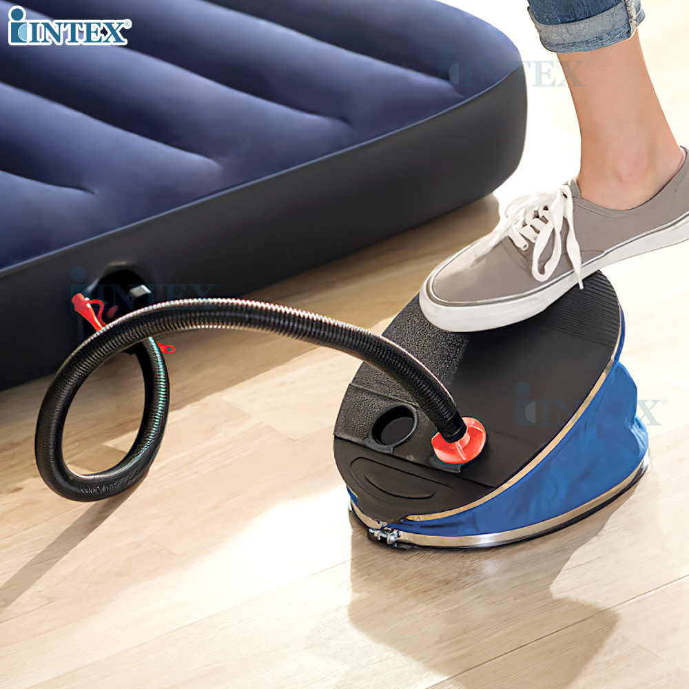 INTEX ที่สูบลม ที่สูบลมเท้าเหยียบกลาง Giant Bellows Foot Pump รุ่น ...