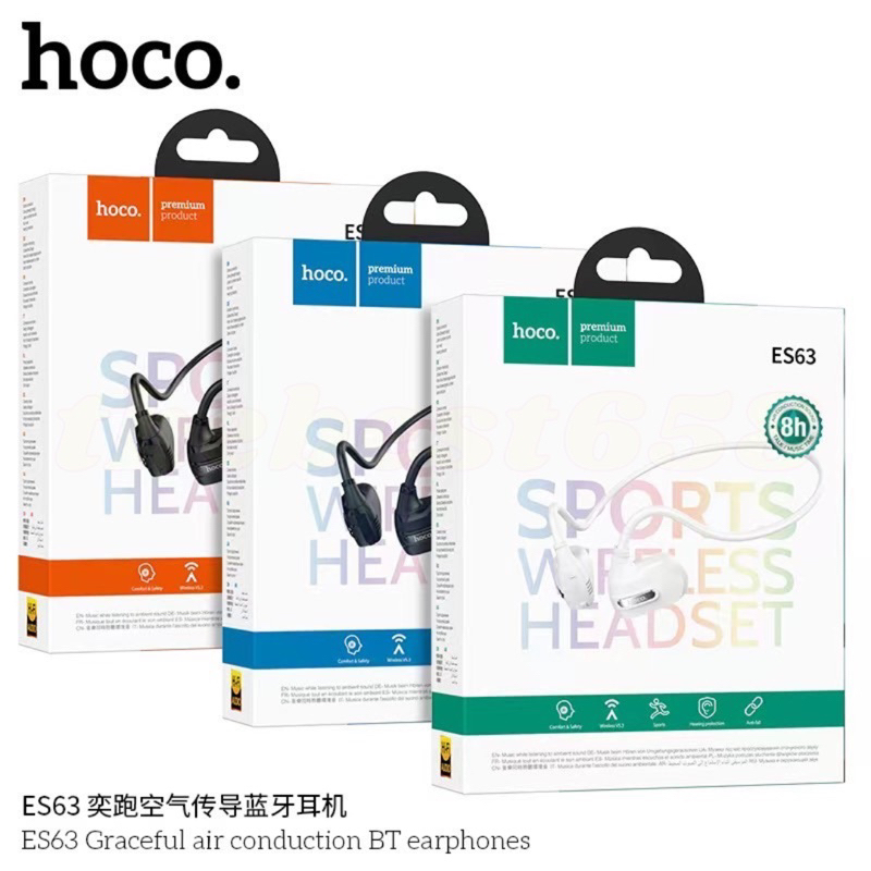 HOCO Original ES63 Air Conduction หูฟังบลูทูธหูฟังไร้สายหูฟังกีฬาพร้อม ...