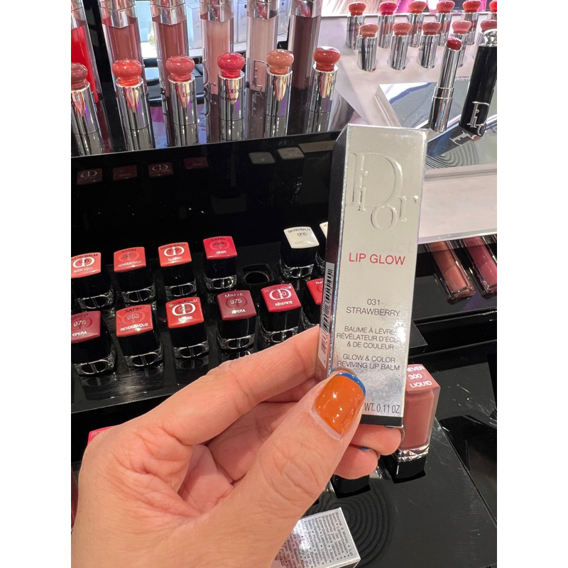 Dior Lip Glow 031 Strawberry ลิปจีซู | Shopee Thailand
