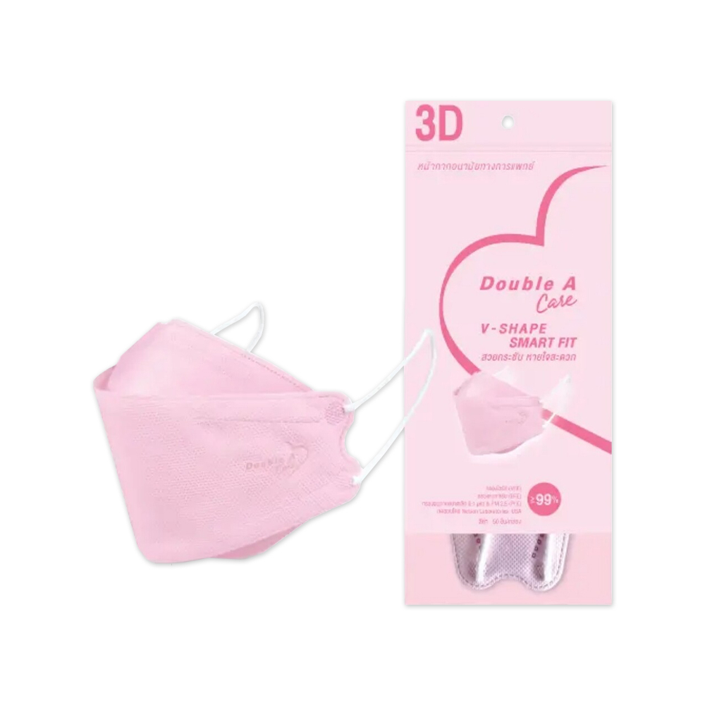 (10 ชิ้น/แพ็ค) Double A Care Mask หน้ากากอนามัยทางการแพทย์ 10 ชิ้น/แพ็ค ...