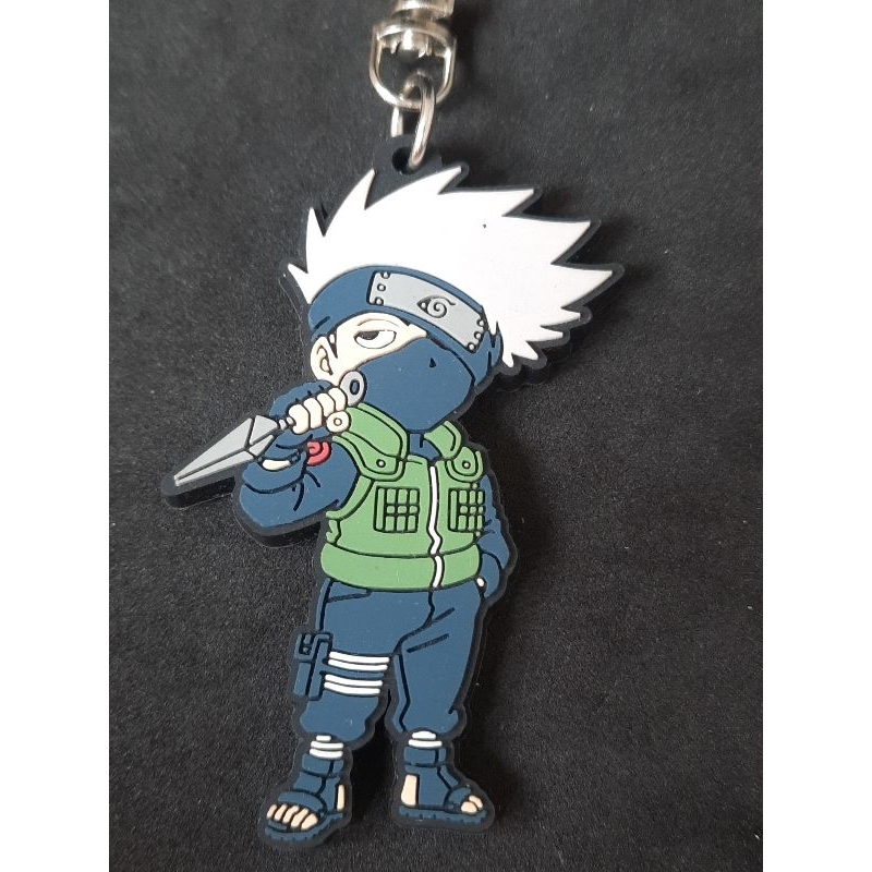 Naruto Shippuden Kakashi rubber strap PVC Keychain | Shopee Thailand