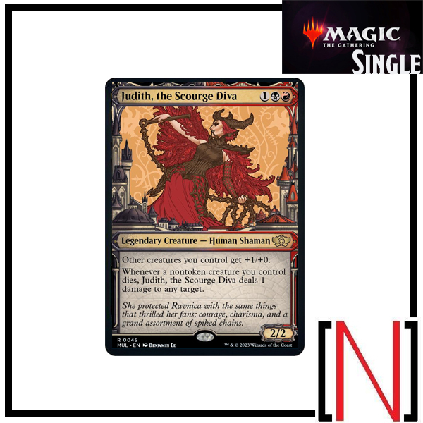 [MTG][Single][MUL] Judith, the Scourge Diva ระดับ Rare [ภาษาอังกฤษ ...