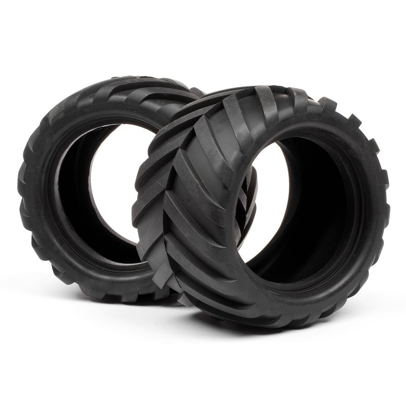 HPI 101307 BULLET MT TYRES (2PCS) | Shopee Thailand