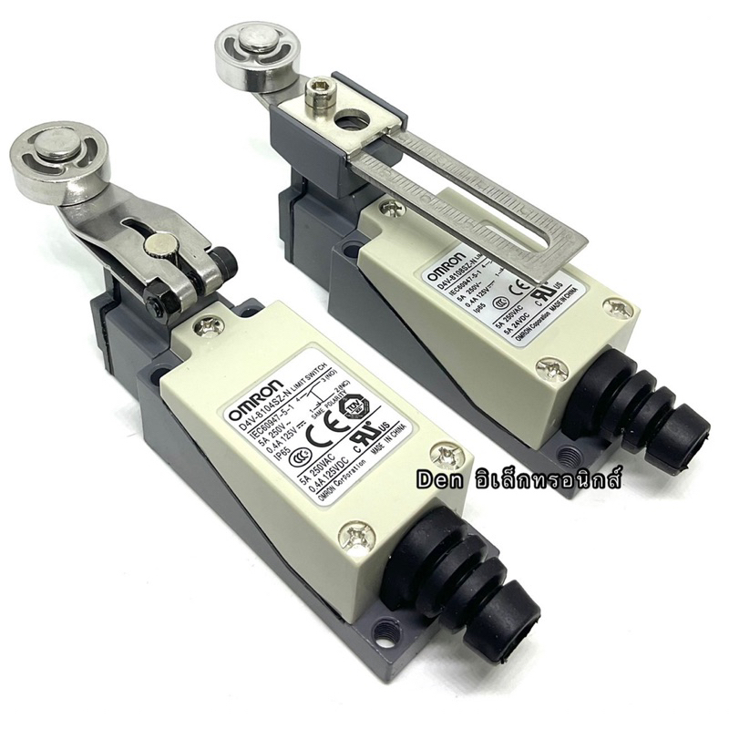 LIMIT SWITCH ลิมิตสวิตช์Omron D4V-8104SZ-N, D4V-8108SZ-N 5A250VAC 0 ...