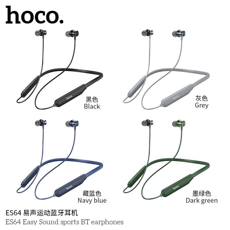 หูฟัง บลูทูธ 5.3 ใช้ได้นาน 30 ชั่วโมง Hoco ES64/ES62 In-ear Sport Wireless earphones Bluetooth 5 ...